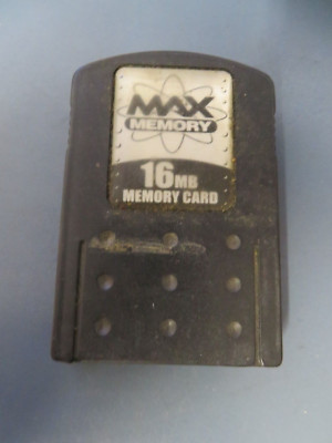 PS2 16mb Max Memory Card - Black | eBay