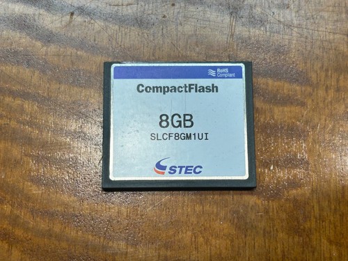 CF Compactflash CARD STEC SLCF8GM1UI 8GB. | eBay