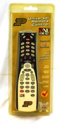 Purdue One For All 4 Device Universal Remote Control NIP New In Package ...