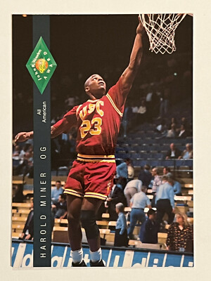 1992 Classic Four Sport Draft Pick Collection Harold Miner #316 Rookie ...
