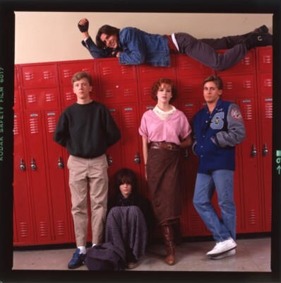 The Breakfast Club Molly Ringwald Judd Nelson Cast Lockers Original ...