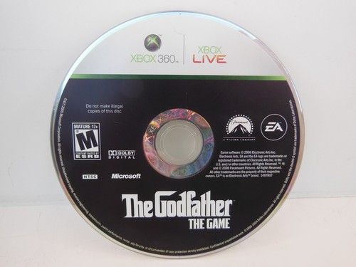 The Godfather The Game Xbox 360 Disc Only | eBay