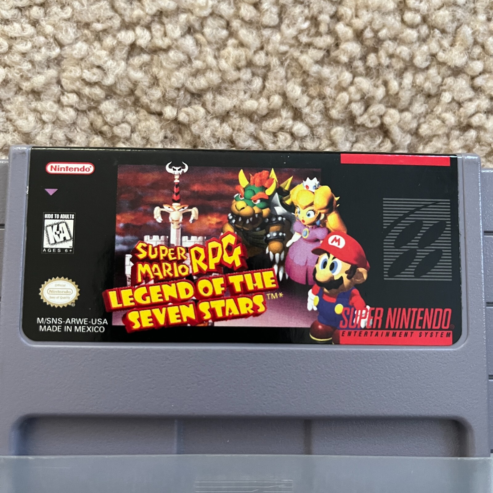 Super Mario RPG (Super Nintendo SNES) Complete CIB w/ Poster | eBay