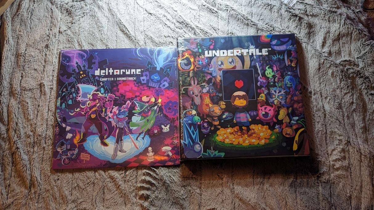 UNDERTALE Complete Vinyl Soundtrack Box set AND deltarune chapter 1 | eBay