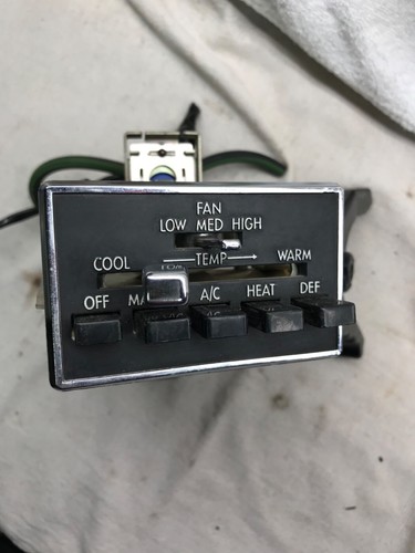 71-77 Dodge B Series Van Heat & A/C Climate Control Switch Assembly For ...