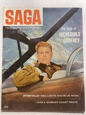 1953 July, Saga Magazine, Incredible Godfrey (MH854) | eBay