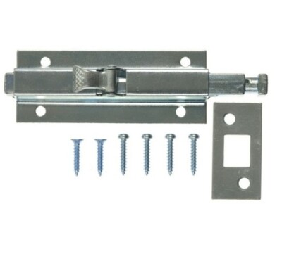 Heavy Duty Commercial 6" Foot Bolt, Zinc Plated | eBay