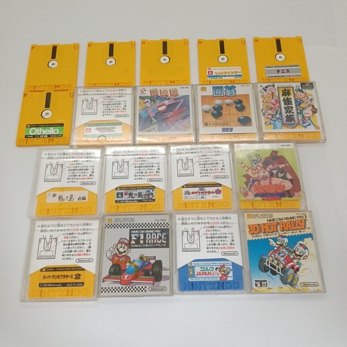 NINTENDO Famicom Disk System FC FCD 18 Logiciels Mario Kinnikuman Japan ...