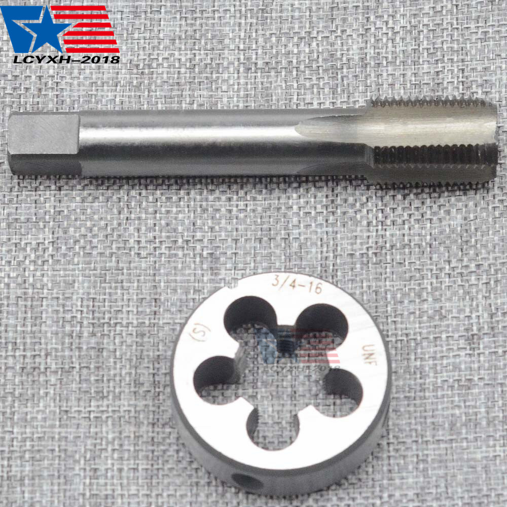NEW 3/4'' - 16 UNEF HSS Thread Tap/Die Or Tap & Die Set Right Hand USA ...