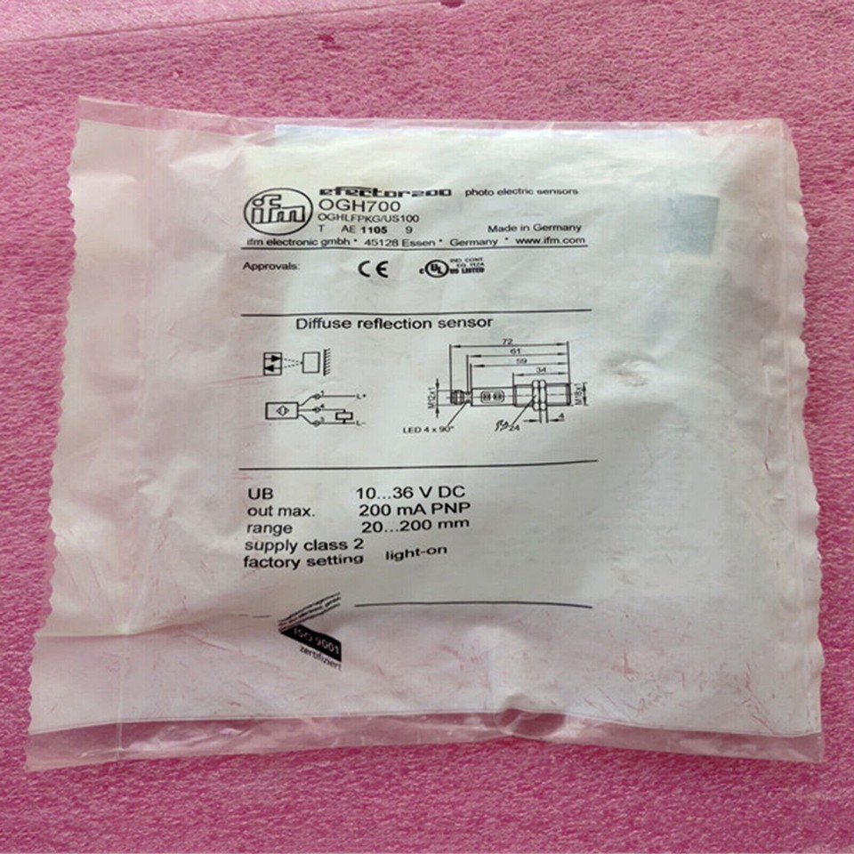 One New For IFM OGH700 Photoelectric Switch Sensor Fast Ship | eBay