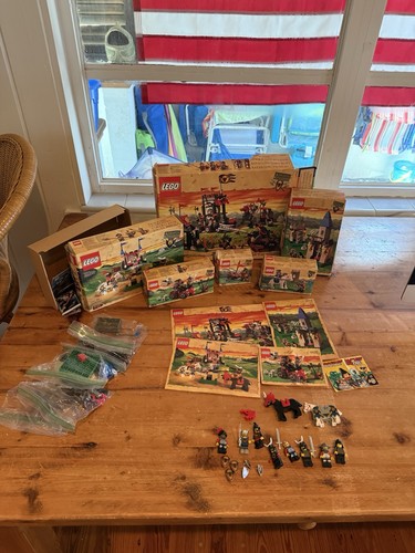 Vintage Lego Castle Lot of 6 Sets with boxes and instructions PLEASE ...