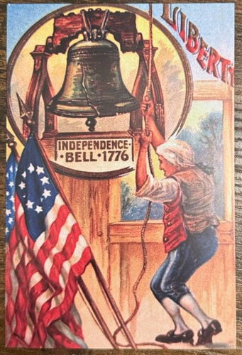 Liberty Bell 1776 Americana Vintage Inspired Postcard #5343 Card ...