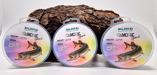 Balzer Camtec SpeciLine Hecht 400m grau 0,30mm 0,35mm 0,40mm Pike Line ...
