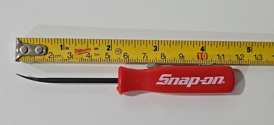 2X Red Snap on tools Promo PRY BAR screwdrivers per order pocket Clip ...