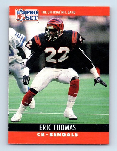 1990 Pro Set Eric Thomas Cincinnati Bengals #65 | eBay