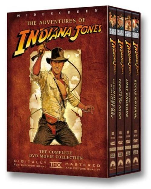 Indiana Jones Dvd Collection Indiana Jones The Complete DVD Movie