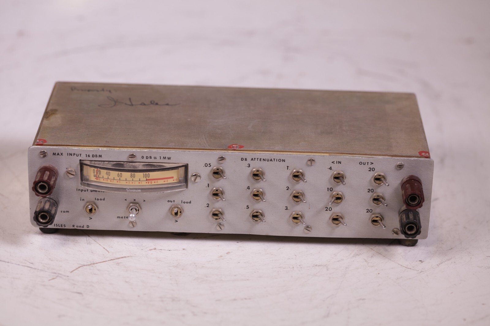 Unknown HAM Radio Instrument w/ Simpson VU Meter | eBay