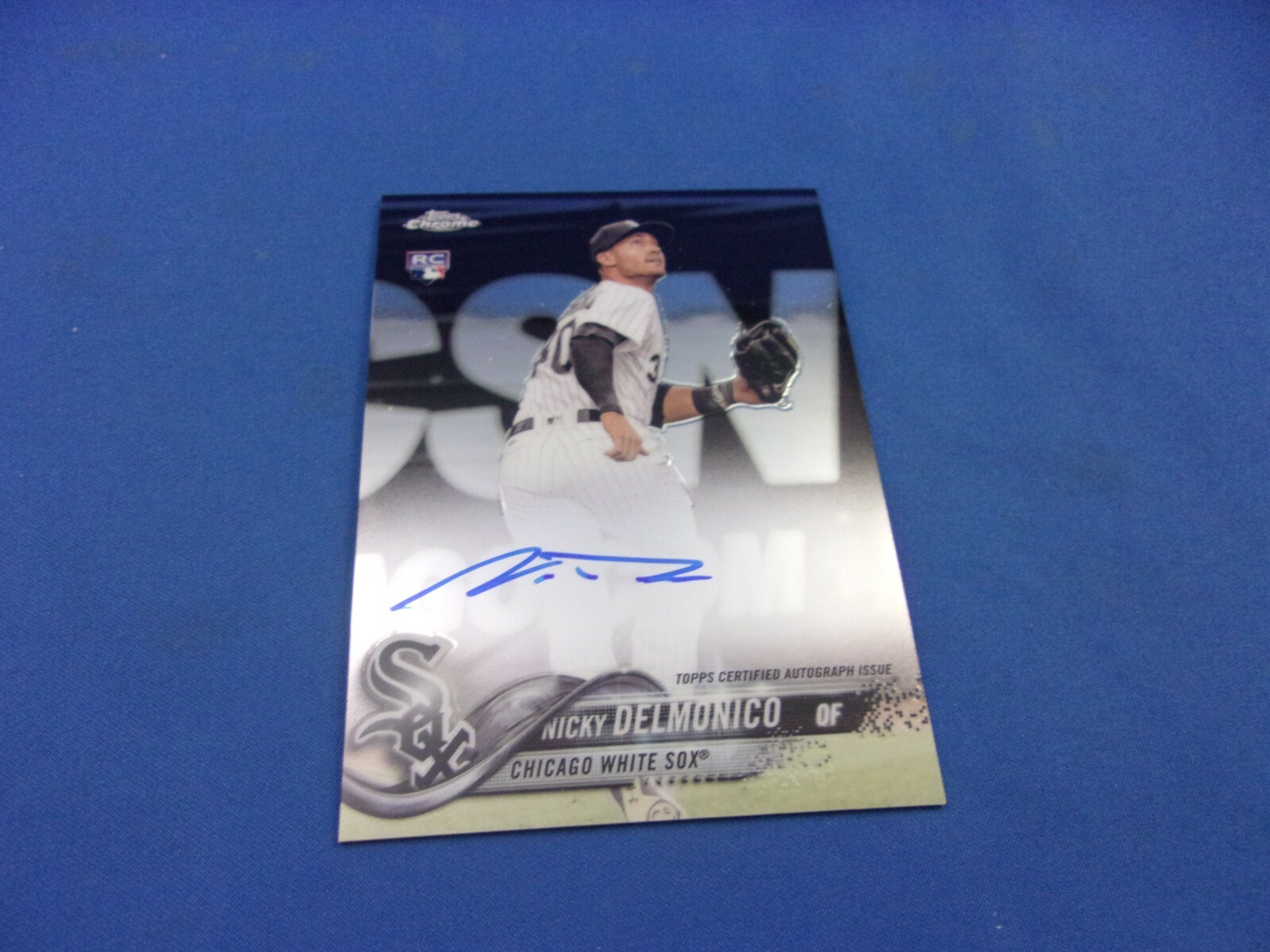 Topps Chrome 2018 RC Rookie Autograph AUTO Nicky Delmonico | eBay