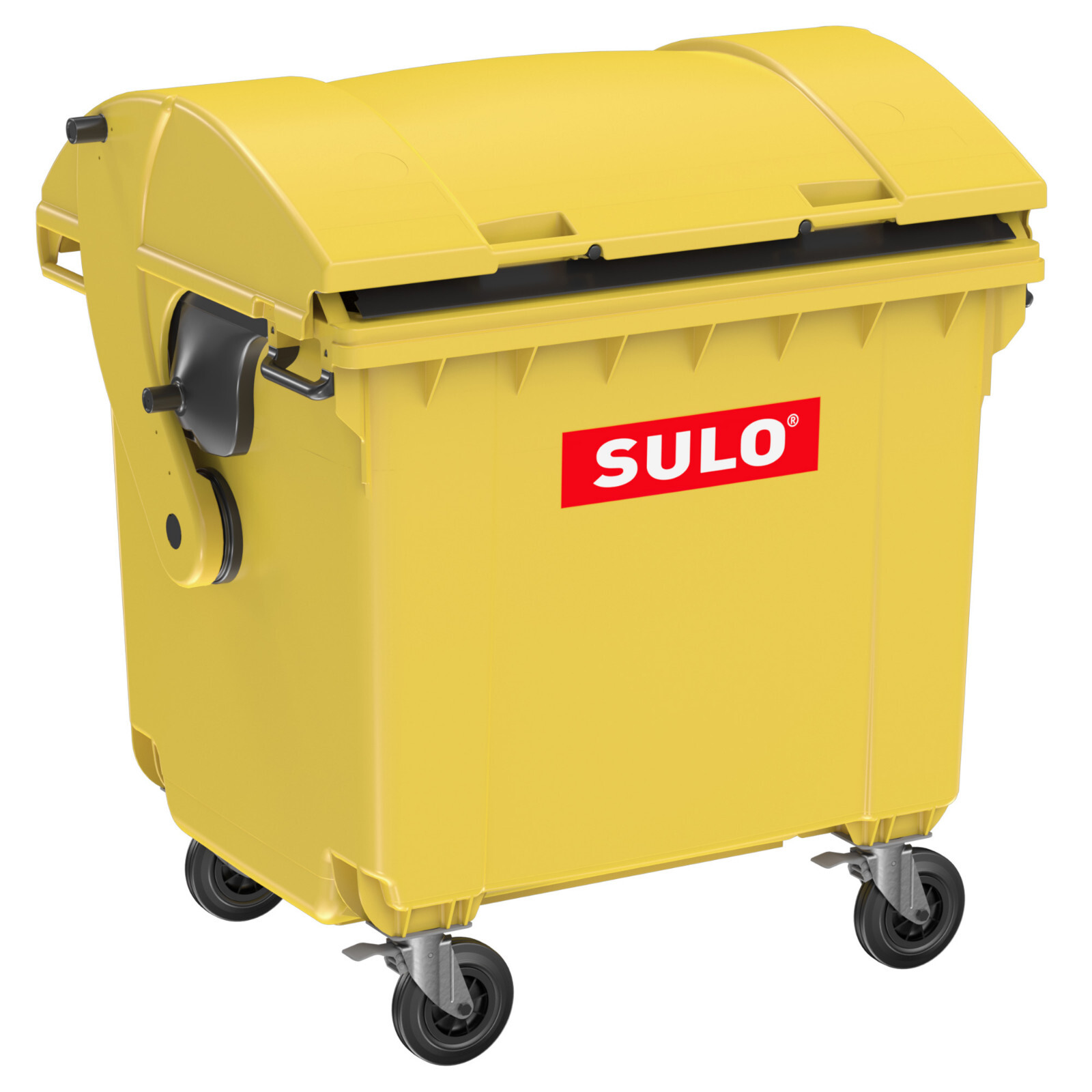SULO Müllcontainer 660 und 1100 Liter Müllgroßbehälter Mülltonne farbig ...