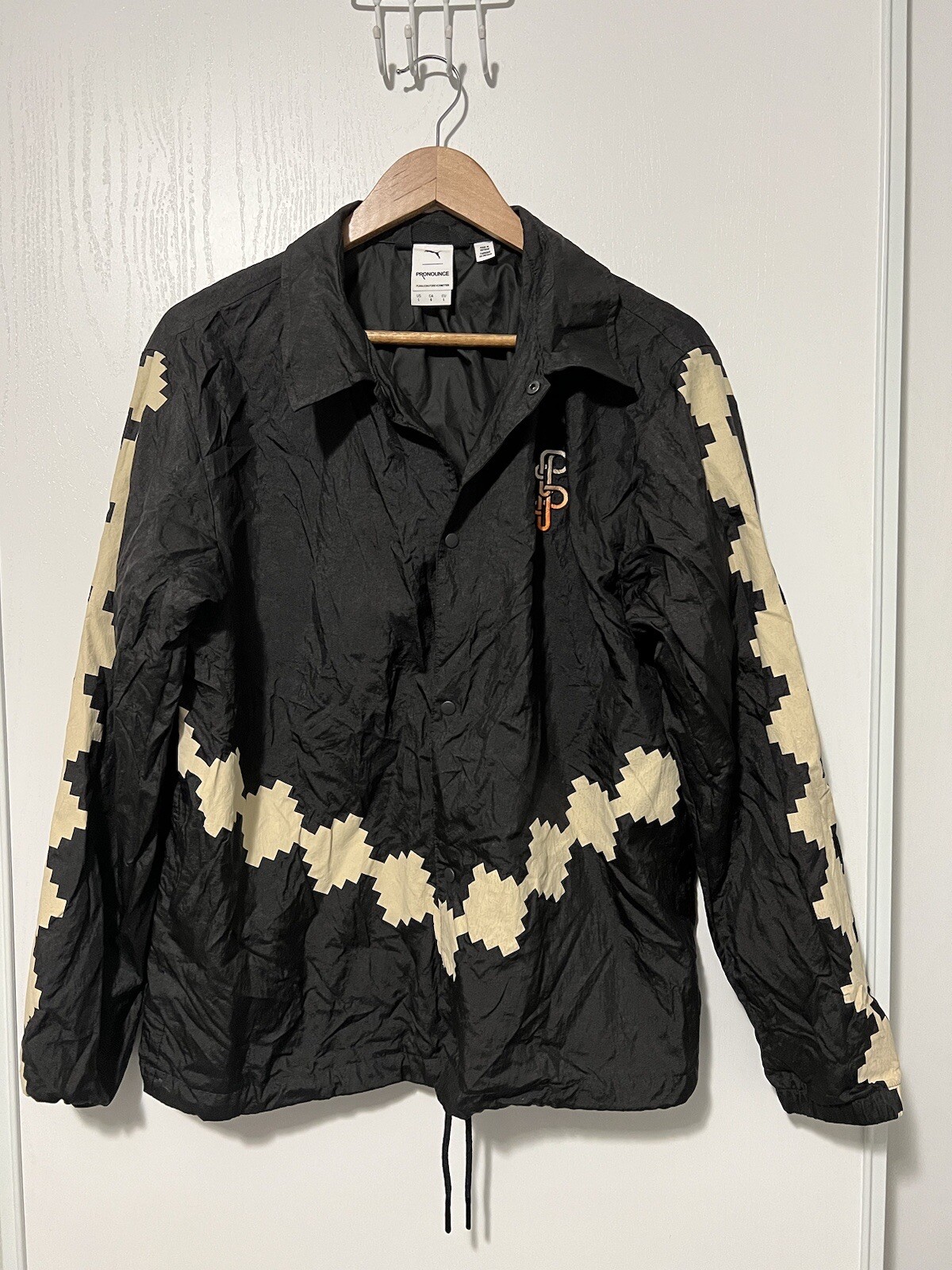 Puma Pronounce X Lightweight Full Zip Coat Mens Black Coats Jackets ...