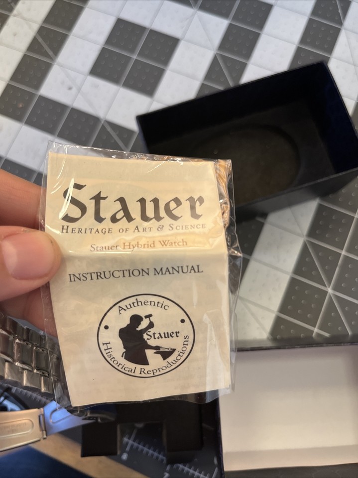 Stauer Compendium Hybrid Men’s Watch 19093 New In Box With Papers ...