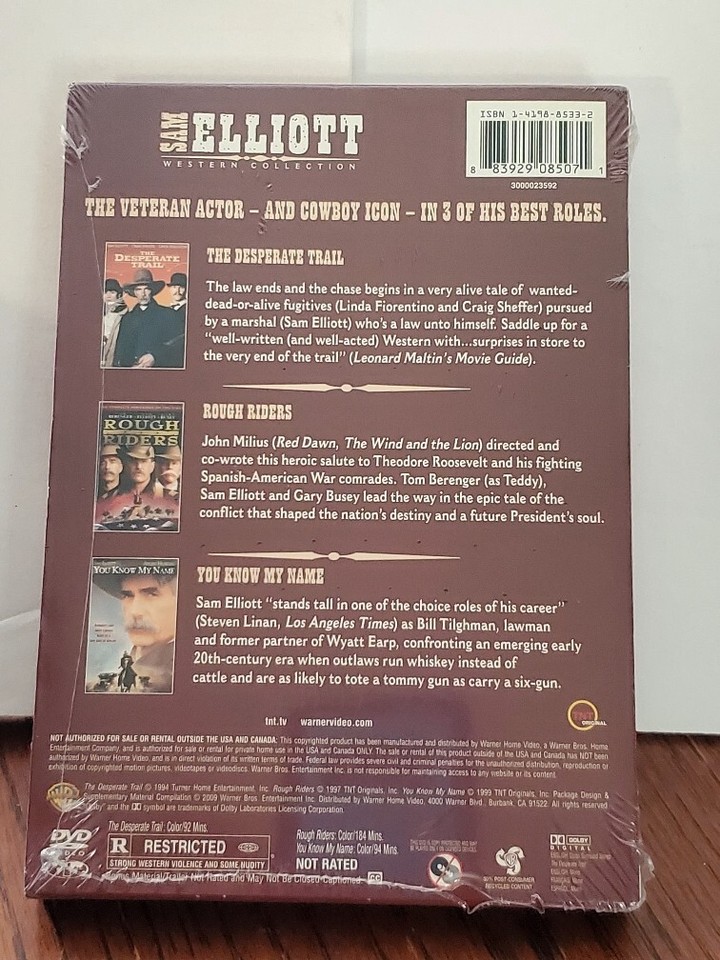 Sam Elliott Western Collection (DVD) BRAND NEW 883929085071 | eBay