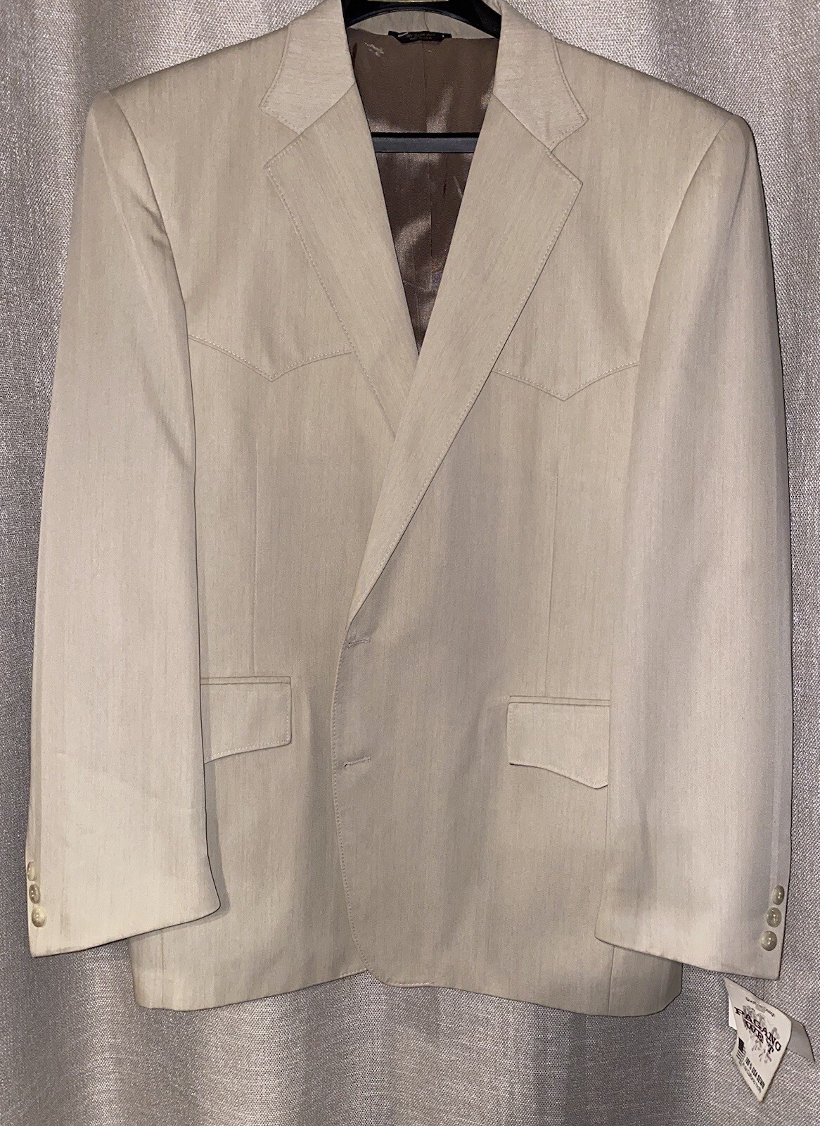 Vintage Pagano West Cimarron Suit Coat Rockabilly Size 46R New Made USA ...