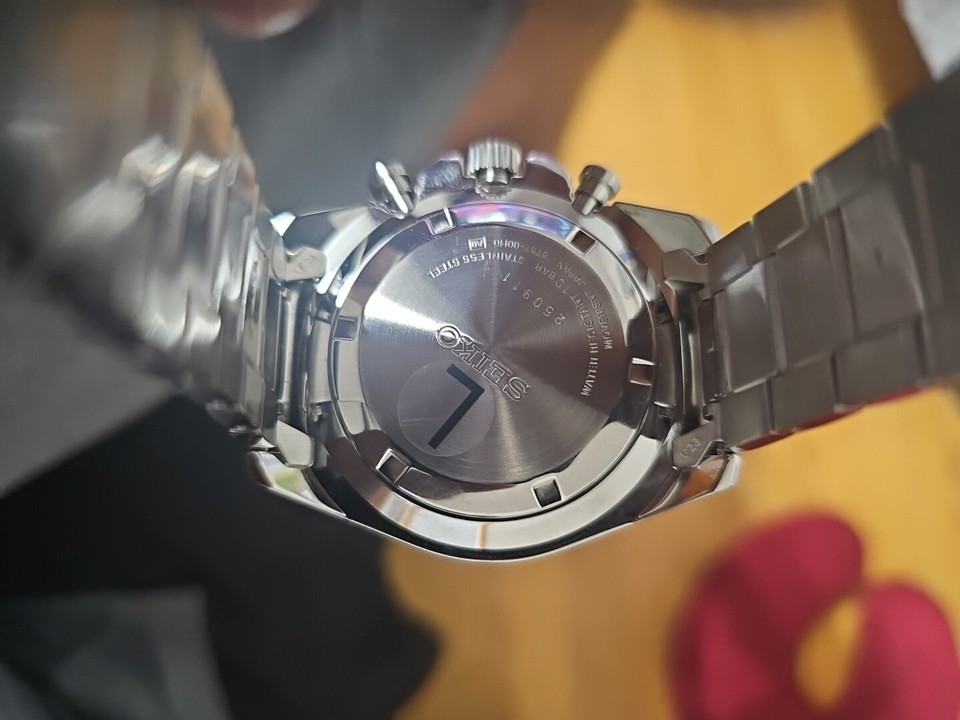 SEIKO Quartz Chronograph SSB321-NEW | eBay
