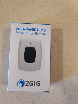 NEW 2GIG Wireless Panic Button Remote - White - 2GIG-PANIC1-345 | eBay