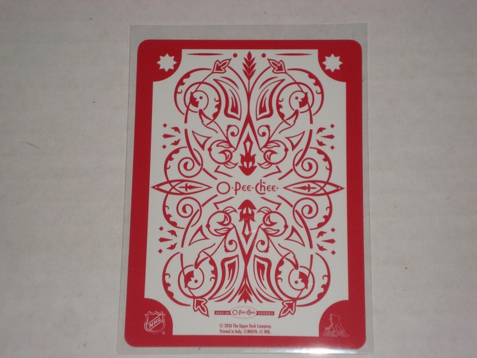 2025-26 UD OPC PLAYING CARDS NATHAN MACKINNON CLUB ACE | eBay