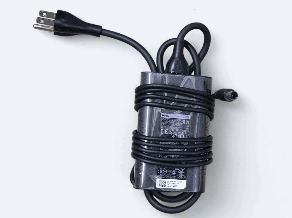 Lot Of 4x Genuine Dell LA65NM130 AC Adapter 19.5V 3.34A 65W Laptop ...