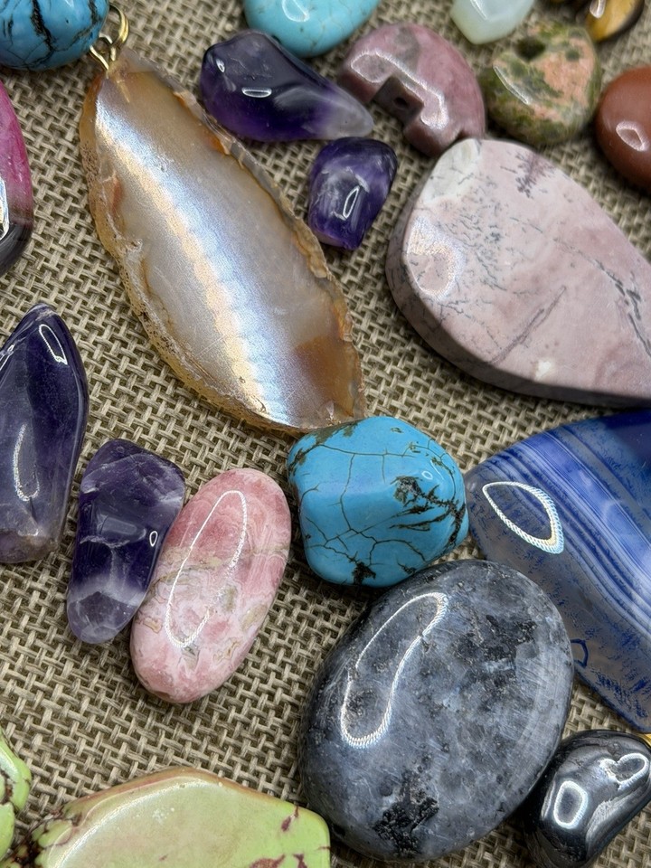 Rock & Beads for Jewelry Making - Agates, Geodes, Fossils, Polished ...