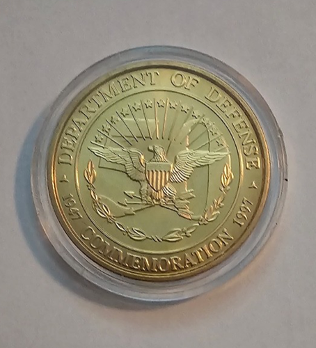 Original US Department of Defense Pentagon Commemorative 50th ...