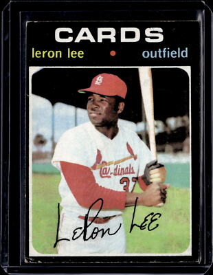 Leron Lee 1971 Topps #521 St. Louis Cardinals | eBay