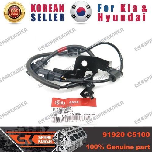 Genuine/OEM 91920C5100 CABLE ASSY-ABS.EXT,RH for Hyundai/Kia | eBay