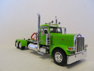 Diecast & Toy Vehicles DCP 1/64 SCALE 389 PETERBILT DAY CAB ORANGE LONG ...