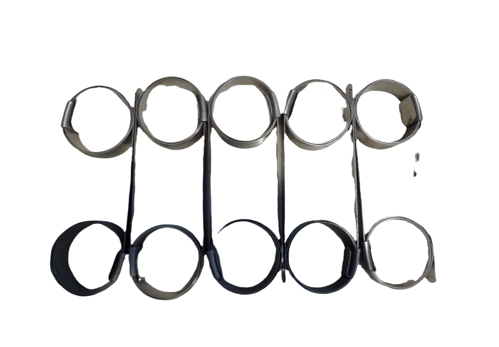 LOT OF 10 PUNCH-LOK P6-S STAINLESS S/S PUNCH CLAMPS 1-1/2 X 5/8 X .025 ...