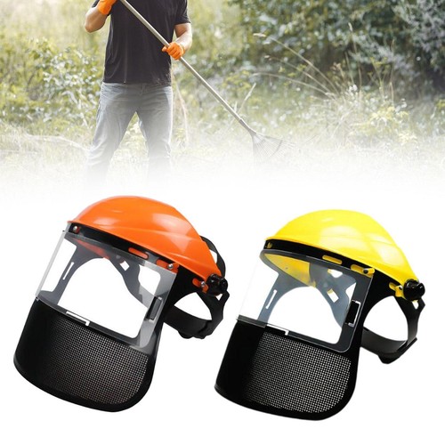 Face Shield Clear Face Guard for Garden Grinding Logging Brush Cutting ...