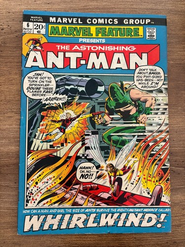 Marvel Feature # 6 VG/FN Comic Book Astonishing Ant-Man 21 J283 | eBay