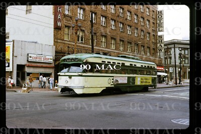 SF MUNI. PCC TROLLEY #1151. San Francisco (CA). Original Slide 1973. | eBay
