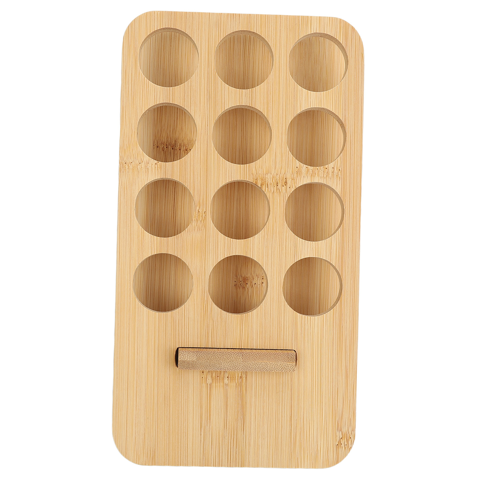 Wood Essential Oil Stand Tabletop Aromatherapy Display Storage Rack CMM ...