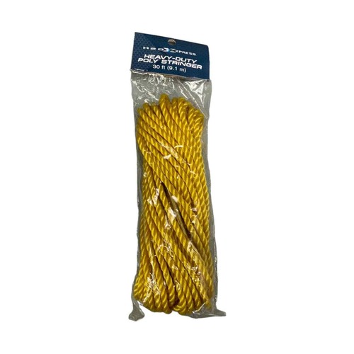 H20Xxpress Yellow Heavy Duty poly Stringer 30ft 9.1M NWT 420001061082 ...