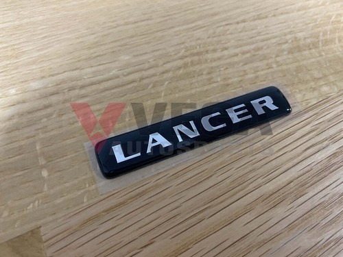 Rear 'Lancer' Boot Lid Emblem to suit Lancer Evolution 7 CT9A | eBay