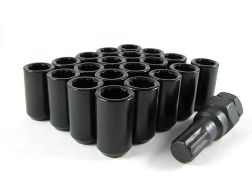 20 Pc Set Tuner Lug Nuts 12x1.5 Black For Lexus Scion SC430 xB xD | eBay