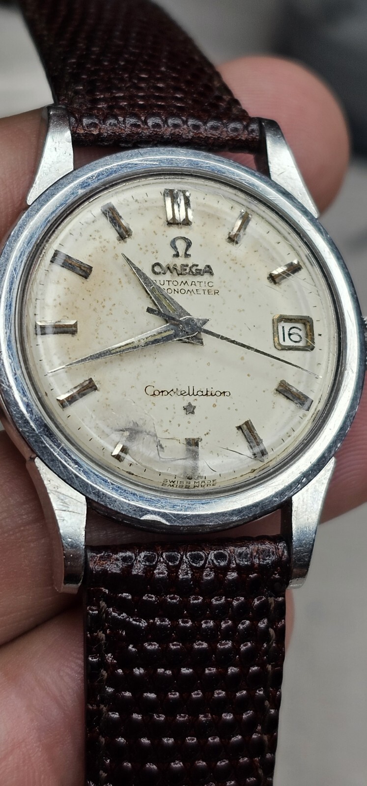 1960 Omega Constellation Automatic Cal 503 Engraved P… - Gem
