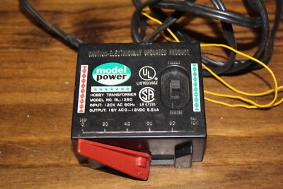 Model Power Hobby Transformer for Electric Train Sets Model RL 1250 | eBay