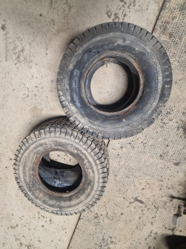 ride on mower wheel tyre rear 18 8.50 8 westwood back murray mtd pair ...