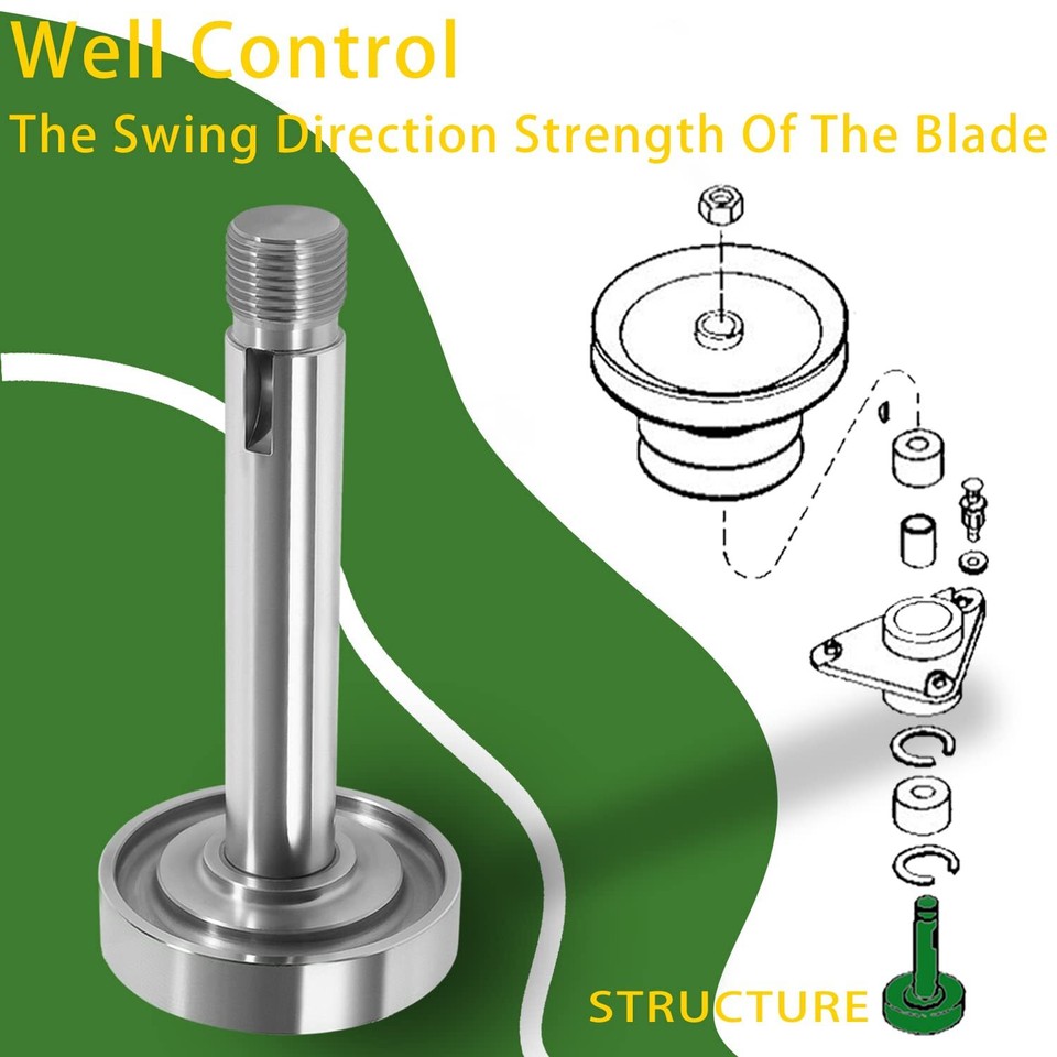 Lawn Mower Blade Spindle Shaft AM39914 for John Deere Spindle 48 120 ...