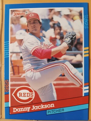 DANNY JACKSON CINCINNATI REDS 1991 DONRUSS SRIES 1 BASEBALL CARD #96 | eBay