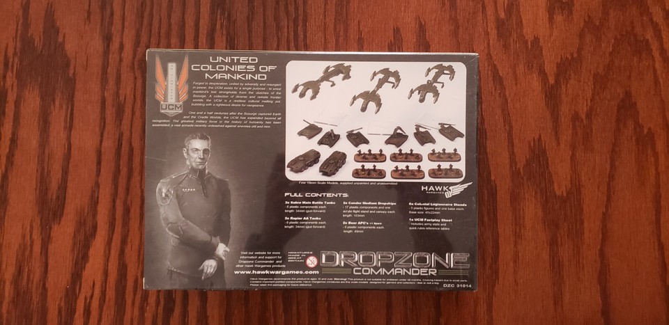 Dropzone Commander DZC31002 United Colonies of Mankind Premium Starter ...